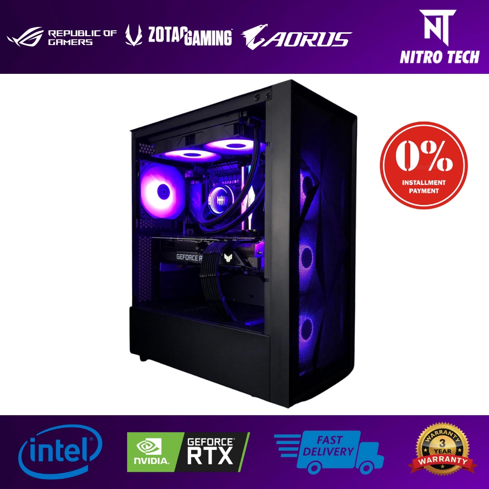 Full Set Budget Gaming PC - Intel i5 12400F / i3 12100F / Ryzen 5 ...