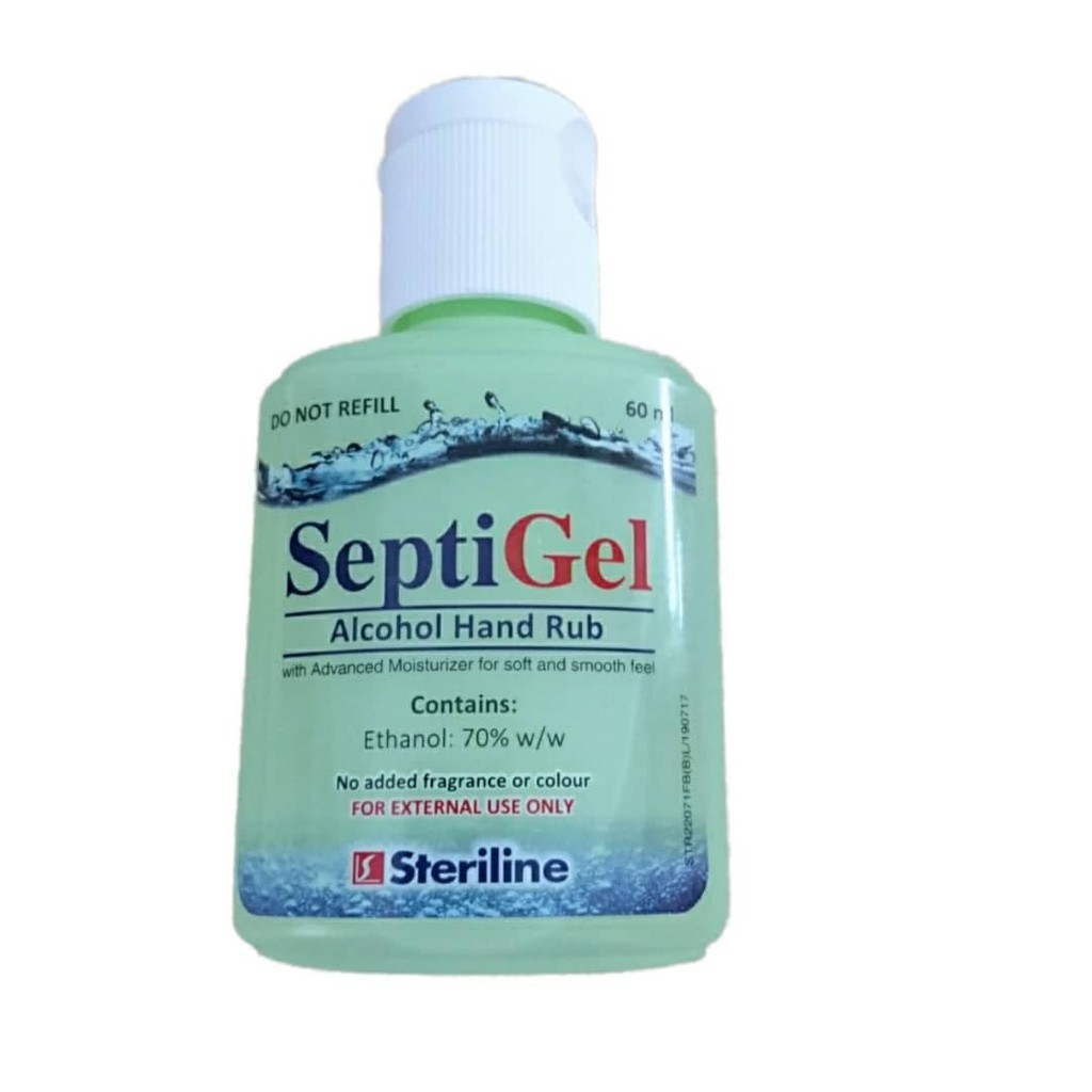 [CLEARANCE] SeptiGel Alcohol Hand Rub (60ml) | Shopee Malaysia