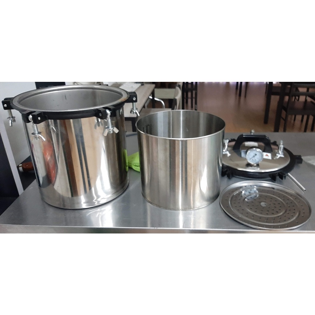 Stainless Steel Retort Machine 18 Ltrs Manual (with voltage regulator ...