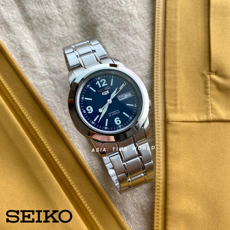 [Original] Seiko 5 SNKE61K1 Classic Automatic Men Watch with Blue Dial ...
