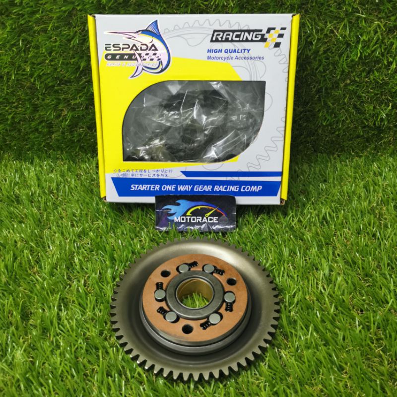 ESPADA RACING STARTER ONE WAY GEAR COPPER 6 ROLLER YAMAHA Y15ZR ...