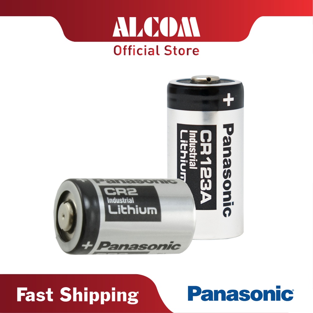 [Genuine] PANASONIC Industrial Lithium Battery CR2 / CR123A (1PC) | Shopee Malaysia