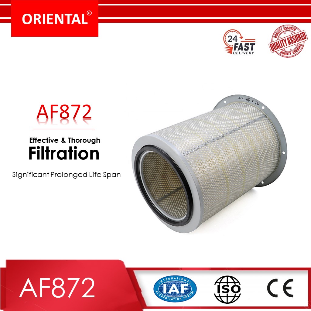 Fleetguard AF872 Air Filter | AF872 Air Filter | Genuine Filter ...