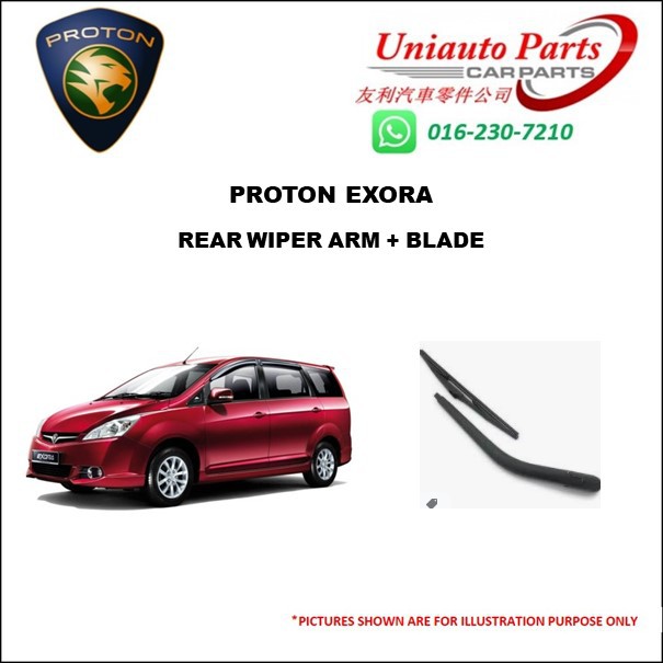 PROTON EXORA REAR WIPER ARM + BLADE | Shopee Malaysia