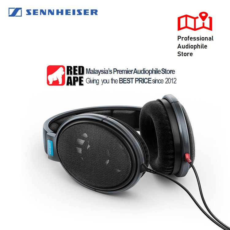 Sennheiser HD600, Open Back Headphones: Audiophile Open Back Dynamic ...