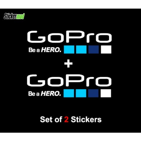🔥BUY 1 FREE 1🔥 GOPRO Vinyl Sticker (No Background) | Shopee Malaysia