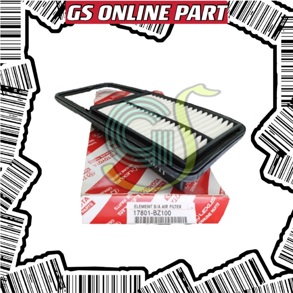 Engine Air Filter Perodua Axia 17801-BZ100 (2014-2016) | Shopee Malaysia