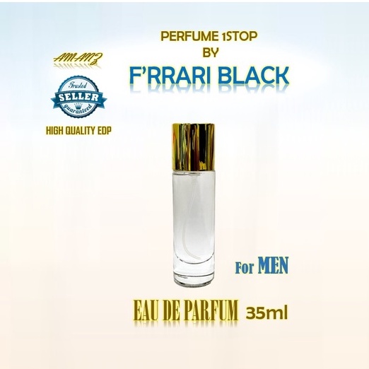 PERFUME FER'R4R1 BLACK 35ML (HIGH QUALITY EDP) MINYAK WANGI EAU DE ...