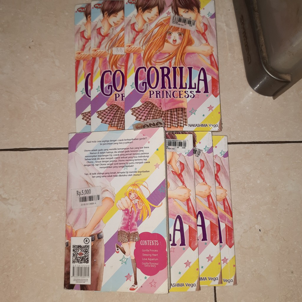 Oneshot M&C Gorilla Princess Comic (Nakashima Vega) | Shopee Malaysia