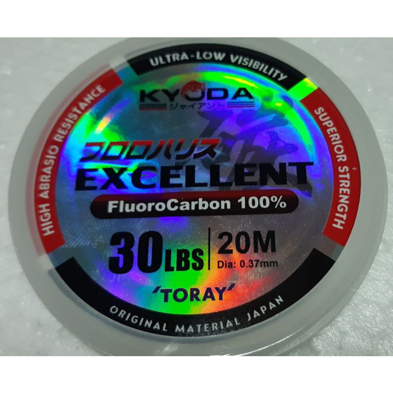 KYODA EXCELLENT 100% FLUOCARBON LEADER | Shopee Malaysia