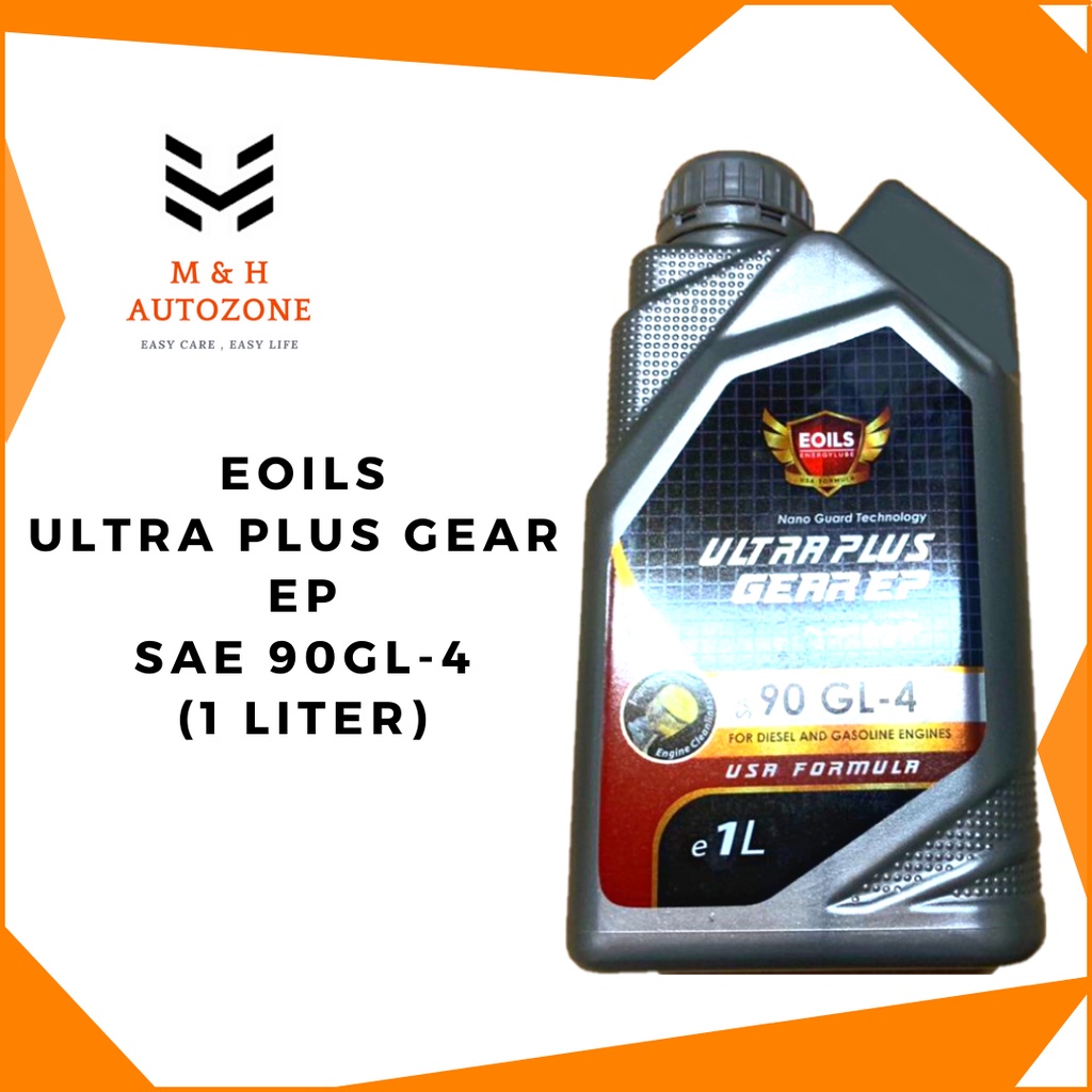 [EOILS] ULTRA PLUS GEAR EP SAE 90GL-4 (1 LITER) | Shopee Malaysia