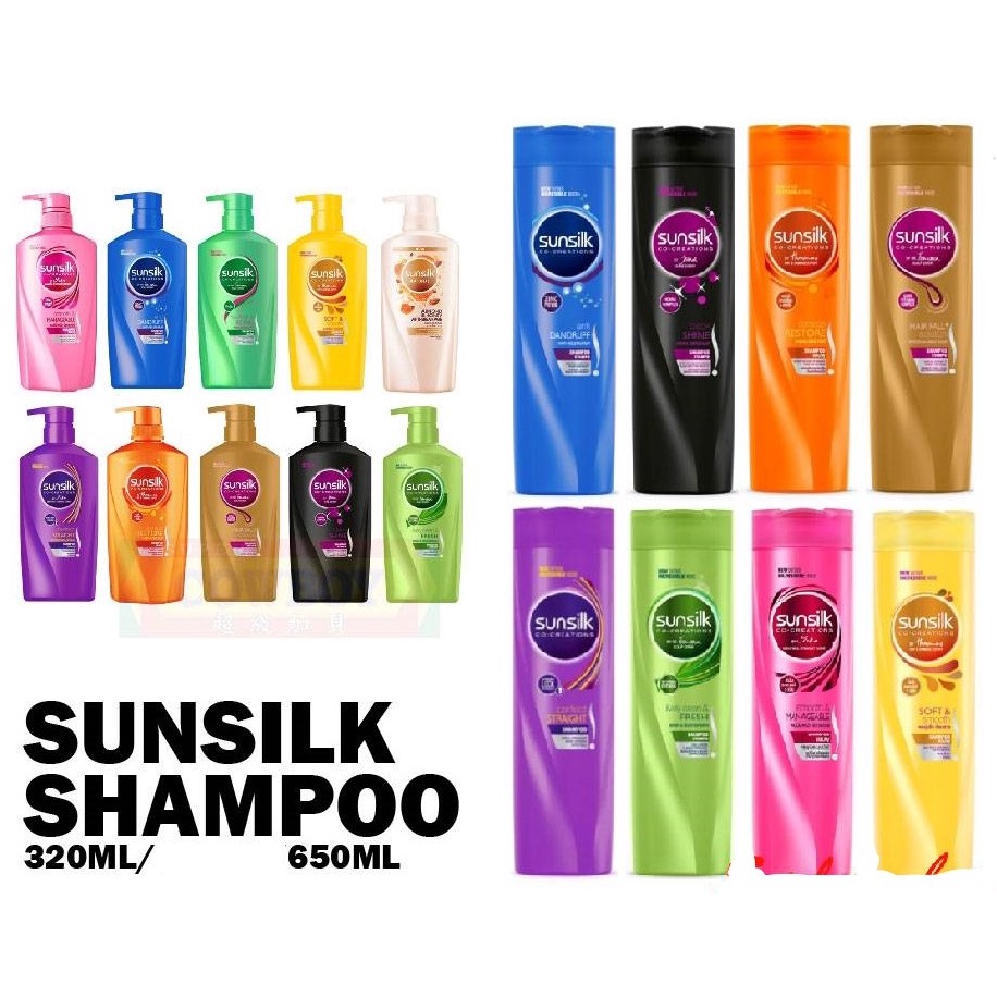 Sunsilk Hair Shampoo 300ml/625ml | Shopee Malaysia