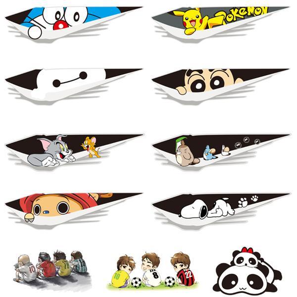 4pcs car stickers car paint scratch cover stickers repair body stickers ...