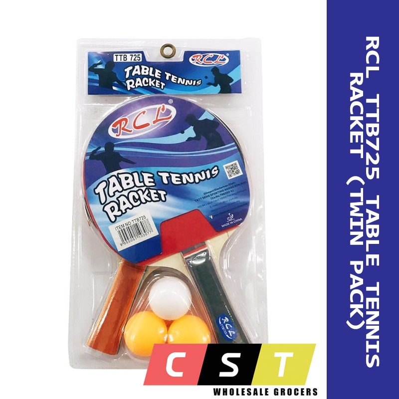 RCL TTB725 Table Tennis Racket (Twin Pack) (Value Pack) | Shopee Malaysia