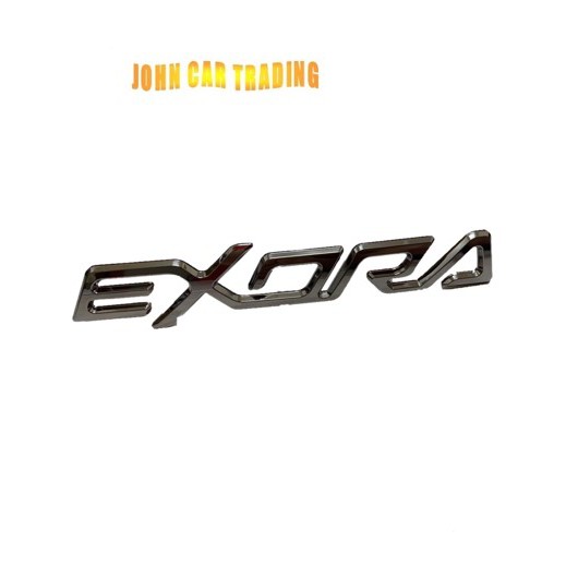 Proton Exora Logo Exora Emblem Exora Wording Rear Bonnet Badge Chrome ...