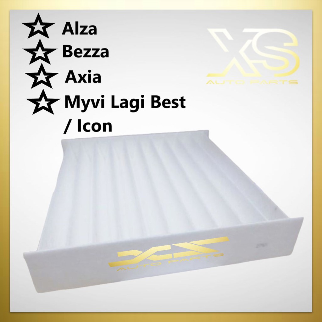 AIR COND FILTER PERODUA ALZA , AXIA , BEZZA, MYVI LAGI BEST, ICON ...
