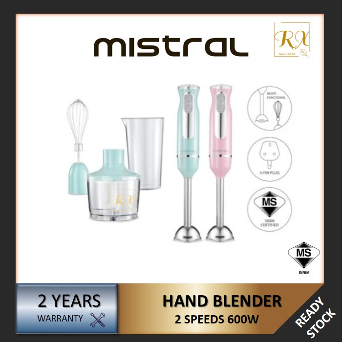 [BUBBLE WRAP] KHIND MISTRAL HAND BLENDER MHB1902 2 SPEEDS 600W (MINT ...