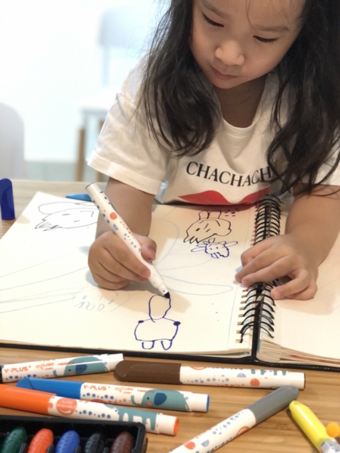 Yplus crayon 7/12/24/36 colours peanut crayon colouring safe for ...