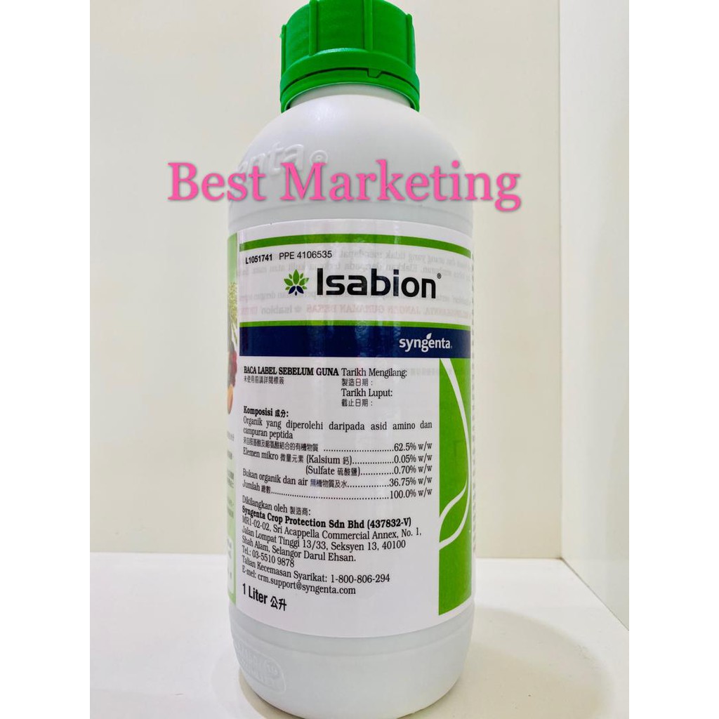 1LIT ISABION SYNGENTA / Baja Biotimulasi | Shopee Malaysia