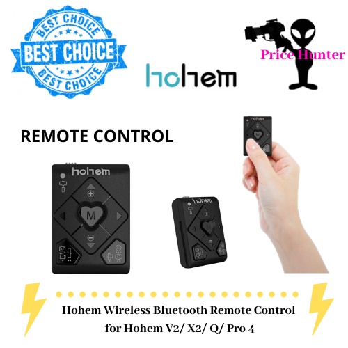Hohem Wireless Bluetooth Remote Control for Hohem V2/ X2/ Q/ Pro 4 ... Hohem Wireless Bluetooth Remote Control for Hohem V2/ X2/ Q/ Pro 4 ...