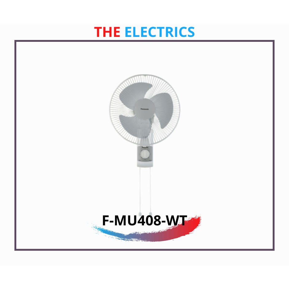 PANASONIC 16" WALL FAN F-MU408 / F-MU408-WT (WITH DOUBLE BOX PACKING ...