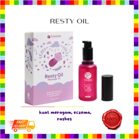 Tasneem Naturel | Resty Oil Eczema / Rashes / Kulit Kering / Lebatkan ...
