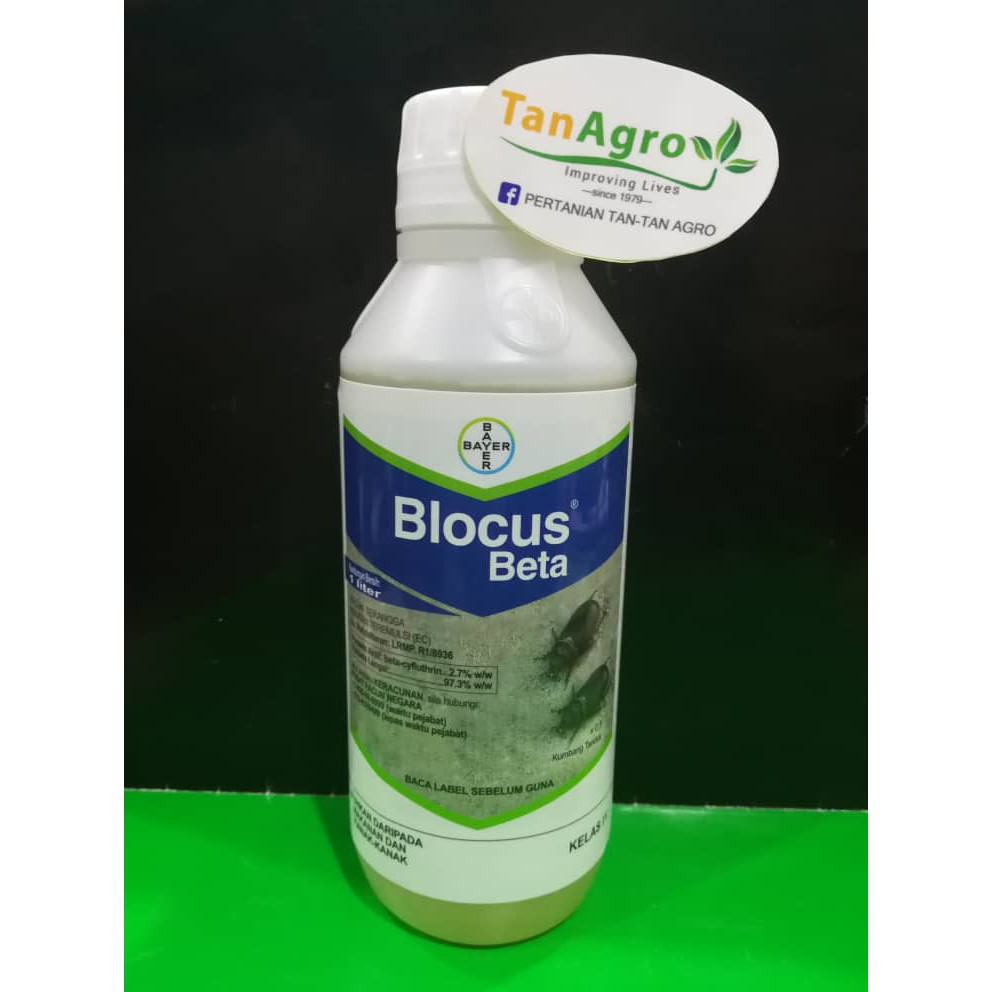 👉🏻ORIGINAL👈🏻 Insecticide Bayer Blocus Beta (A.i beta-cyfluthrin 2.7% ...