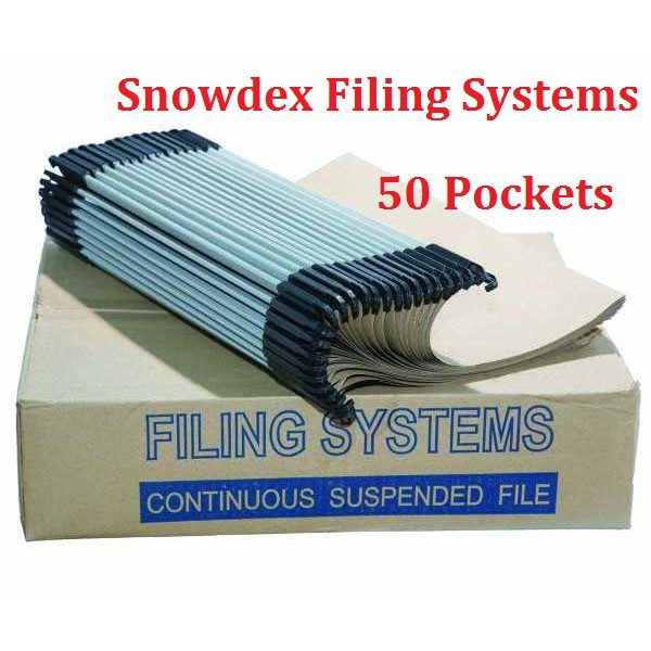 Snowdex Filing Systems Continuous Suspended File (50 Pockets) / Fail ...