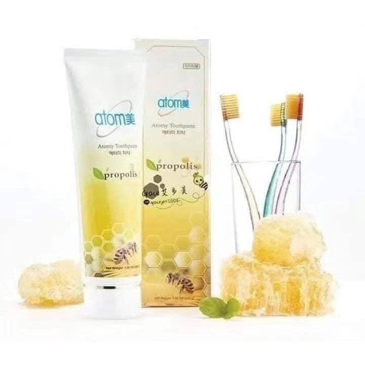 READY STOCK ATOMY PROPOLIS TOOTHPASTE / Ubat Gigi 牙膏(50G/200G) | Shopee ...