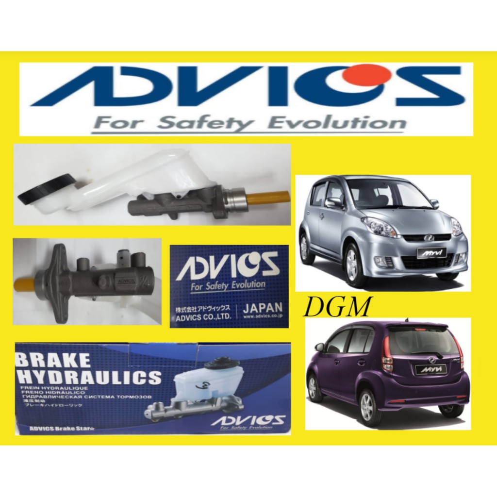 ADVICS JAPAN Perodua Myvi 1.3 1.5 / Lagi Best (With ABS-2 hole) 2005 ...