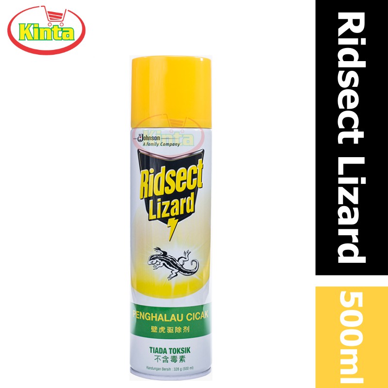 Ridsect Aerosol Lizard Repellent (500ml) | Penghalau Cicak | Shopee ...