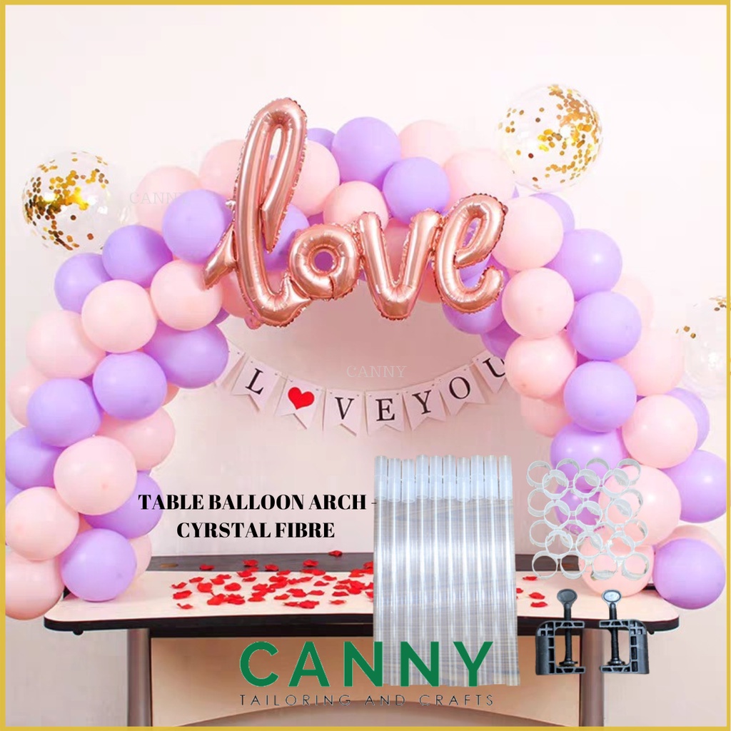 BALLOON ARCH - FOLDABLE FOR TABLE / ARCH FOR GRAND OPENING WATER BASE ...