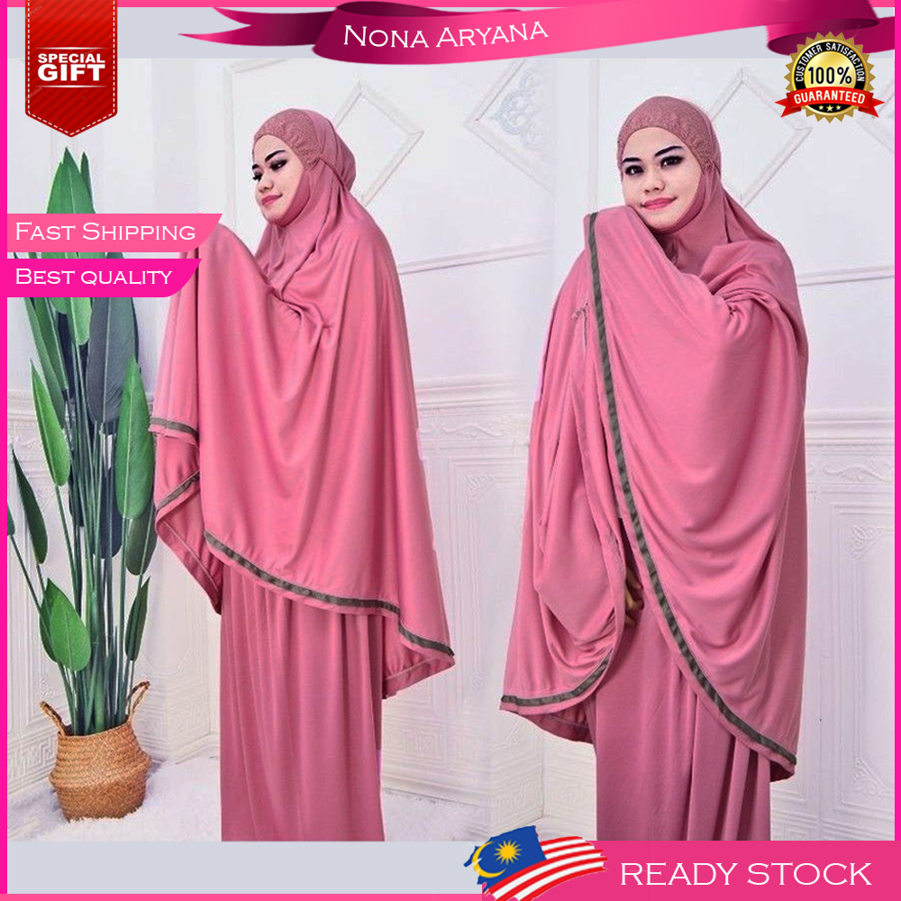 [🔥 HIGH QUALITY🔥] TELEKUNG COTTON TRAVEL MURAH ARAFAH LACE KAIN KUALITI ...