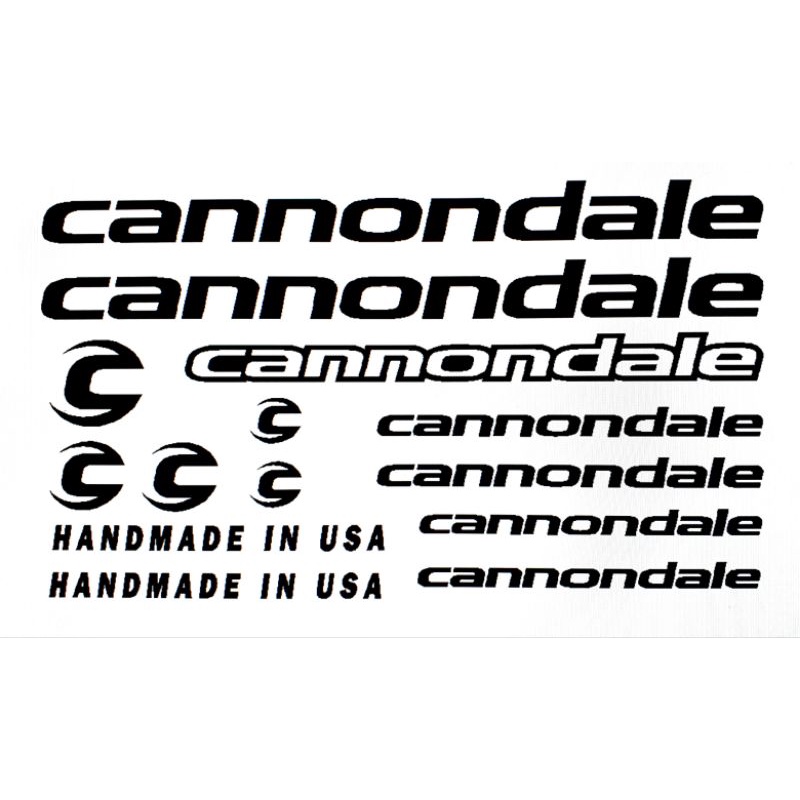 CANNONDALE BICYCLE STICKER,STICKER BASIKAL,STICKER TAHAN LASAK. HIGH ...