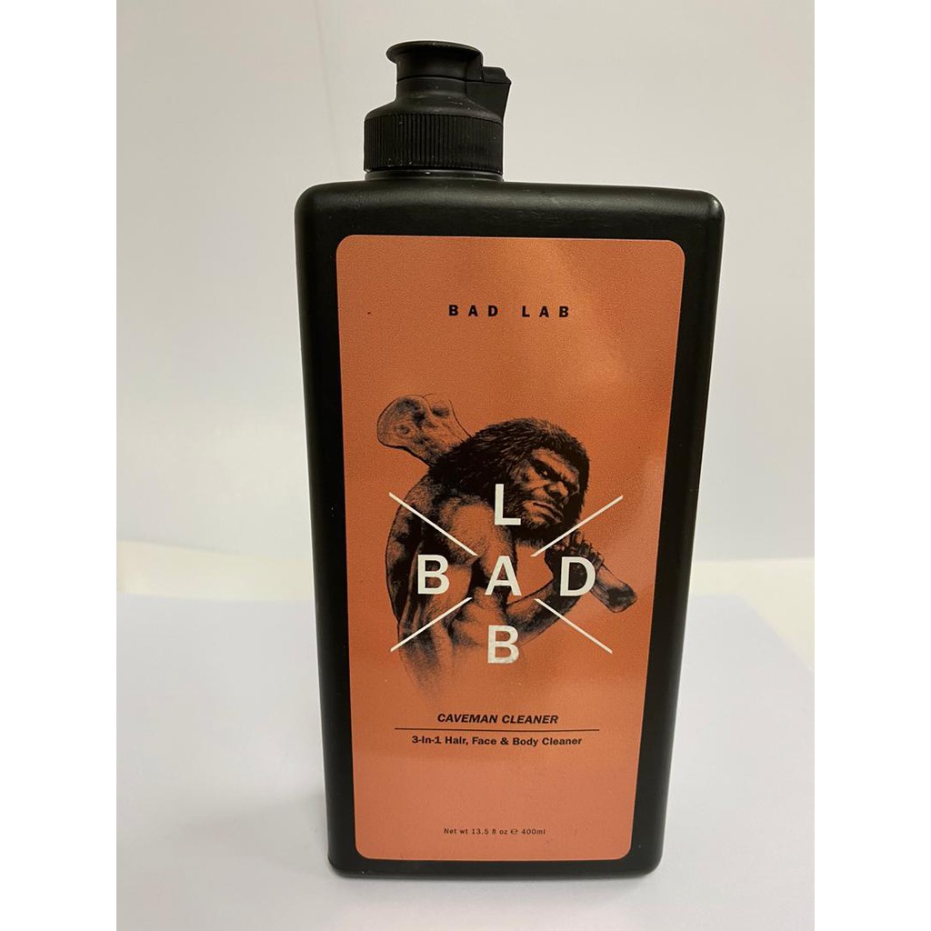 200ml/400ml BAD LAB Caveman Cleaner 3-in-1 Hair, Face & Body Cleaner ...