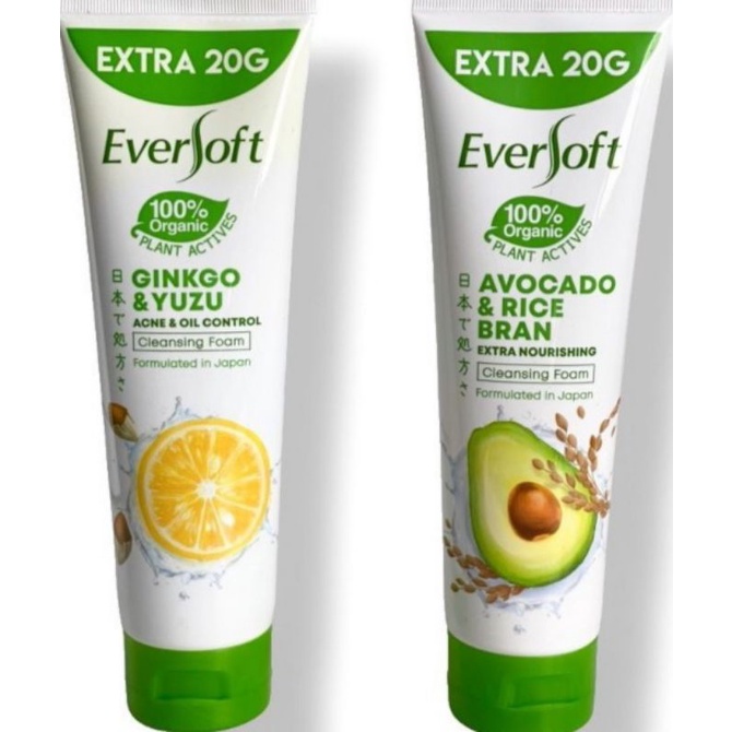 Eversoft facial cleanser 120g/195g | Shopee Malaysia