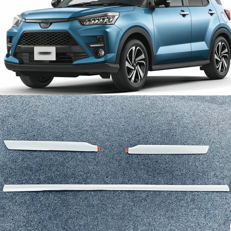 For Toyota Raize 2020 2021 ABS Chrome Exterior Decoration Front Bottom ...