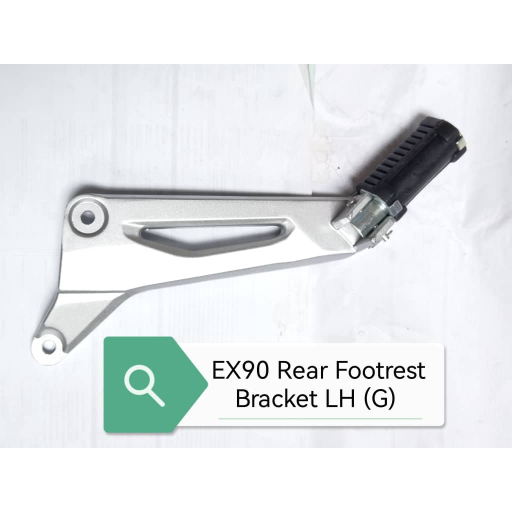 Demak EX90 Rear Footrest Bracket (LH / RH) | Shopee Malaysia