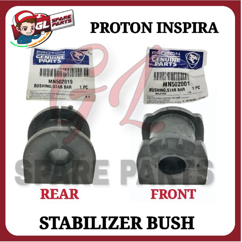STABILIZER BUSH (ORIGINAL) PROTON INSPIRA (1PC)(FRONT/REAR) MN502019 ...