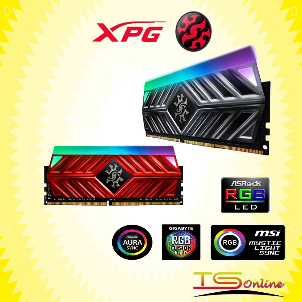 ADATA XPG SPECTRIX D41 8GB / 16GB DDR4 / 32GB DDR4 / 3000Mhz / 3200Mhz ...