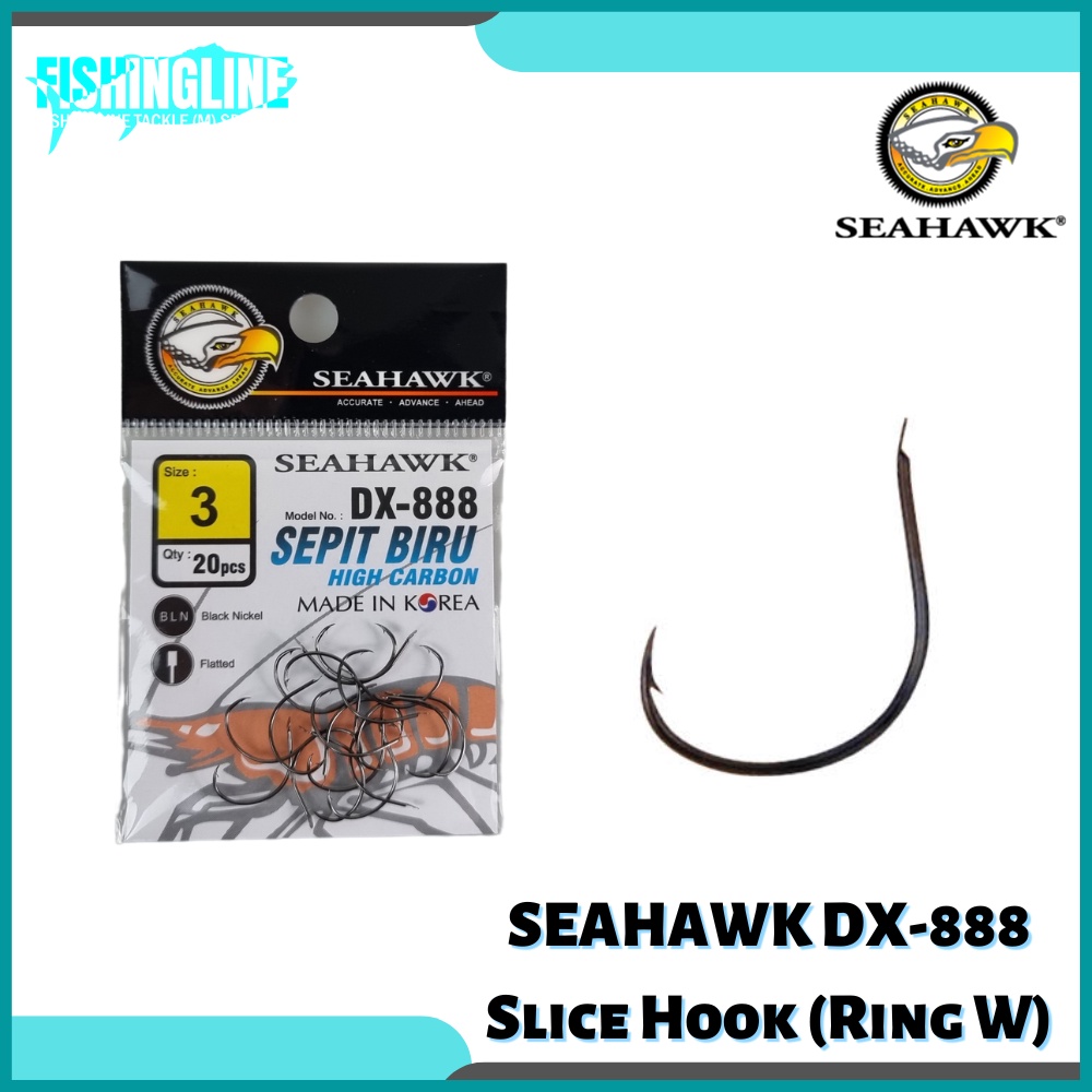 SEAHAWK DX-888 Slice Hook (Flatted W) | Shopee Malaysia