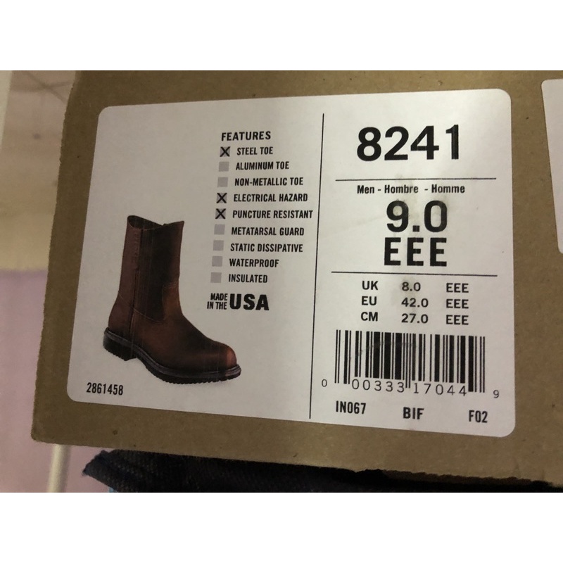 Original Redwing Safety Boots Shoes Pecos 8241 | Shopee Malaysia