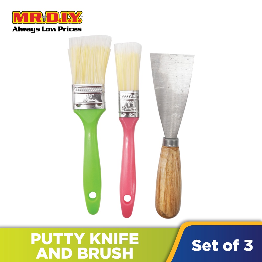 (MR.DIY) Putty Knife Set (3 pieces) | Shopee Malaysia