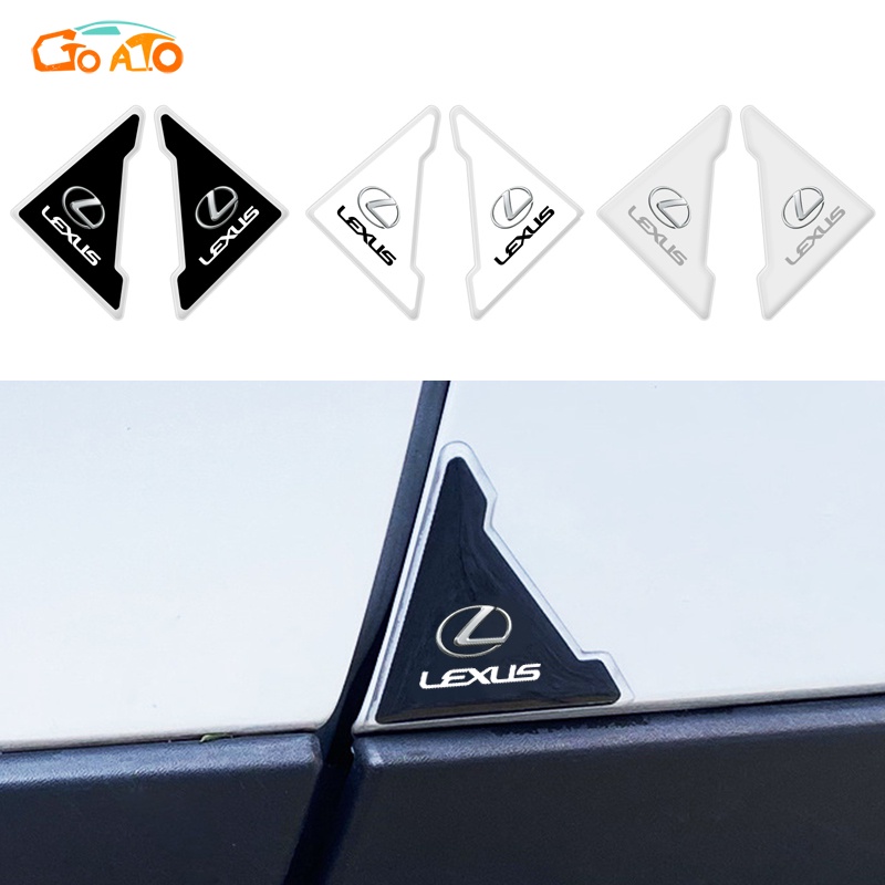 GTIOATO 2PCS Car Door Corner Cover Silicone Anti-Collision Stickers Car ...