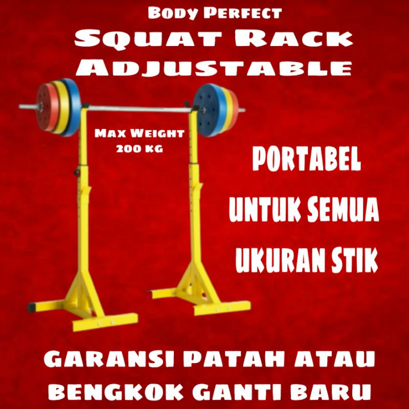 Squat Rack / Adjustable Dumbbell Rack | Shopee Malaysia