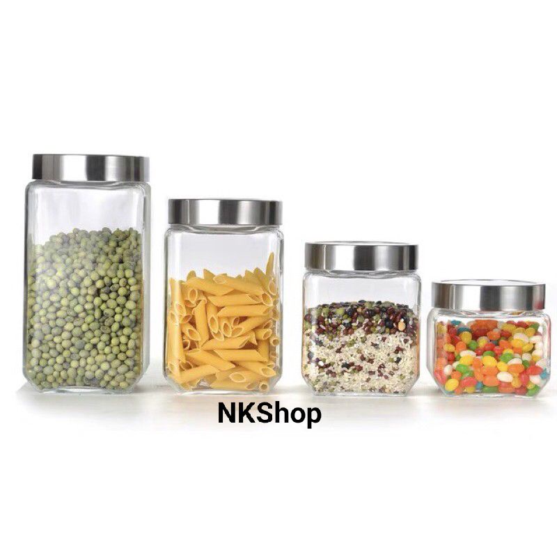 Balang Kaca/Glass Jar container (rempah kuih dLL) | Shopee Malaysia