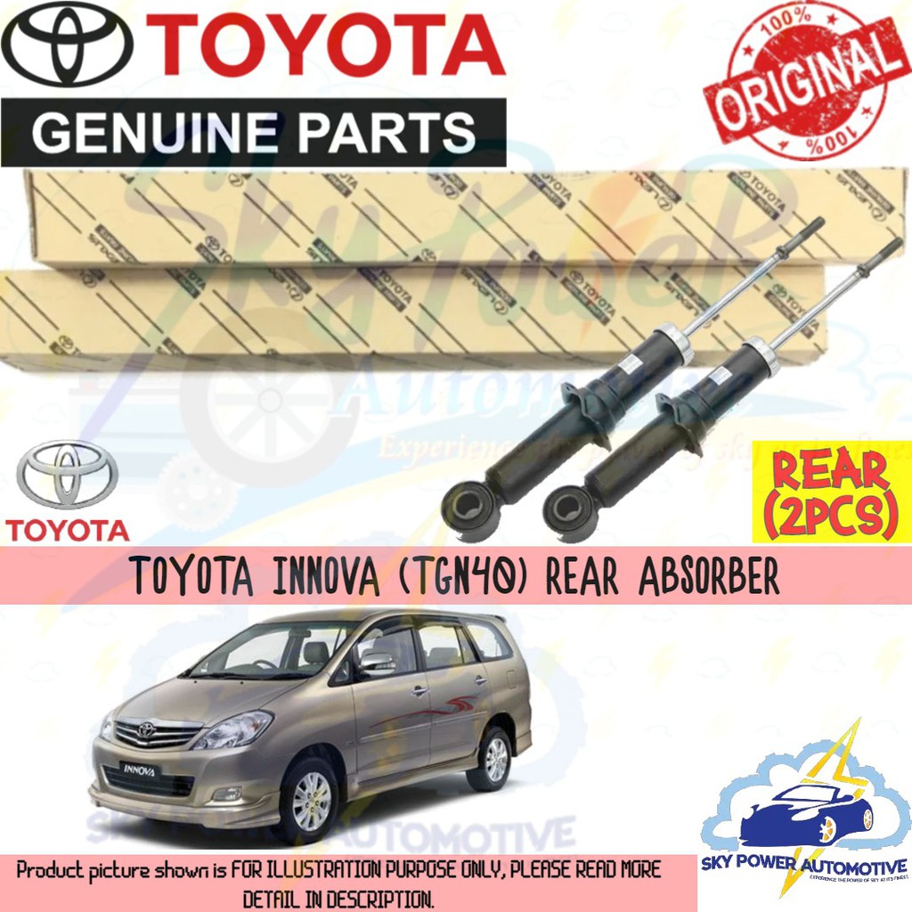 TOYOTA INNOVA (TGN40) (2005-2016) 100% ORIGINAL (GENUINE) SHOCK ...