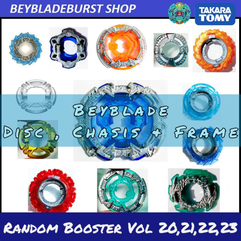 Beyblade Disc From Random Booster Vol 20, 21 22, 23 | Shopee Malaysia