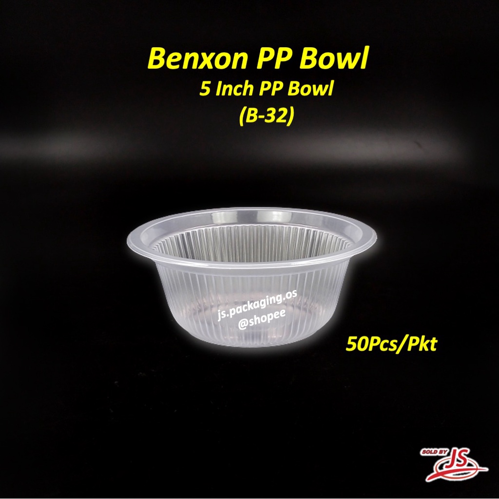 Bowl Disposable PP Plastic Bowl 4"/5"/6" [50/100pcs±] Mangkuk Plastik ...