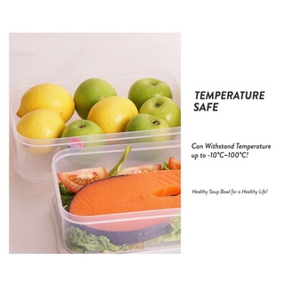 Elianware Rectangular Transparent Food Container / Food Keeper ...